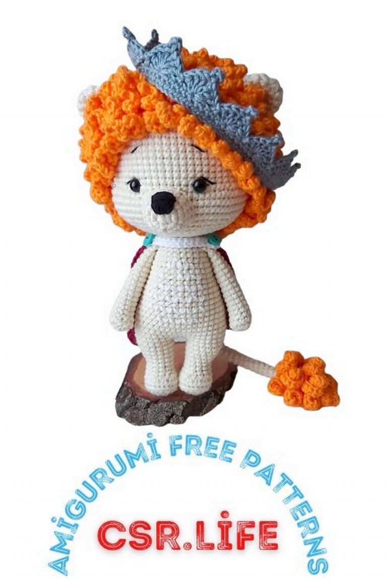 Lion King Amigurumi Free Pattern - Free Amigurumi Crochet Patterns