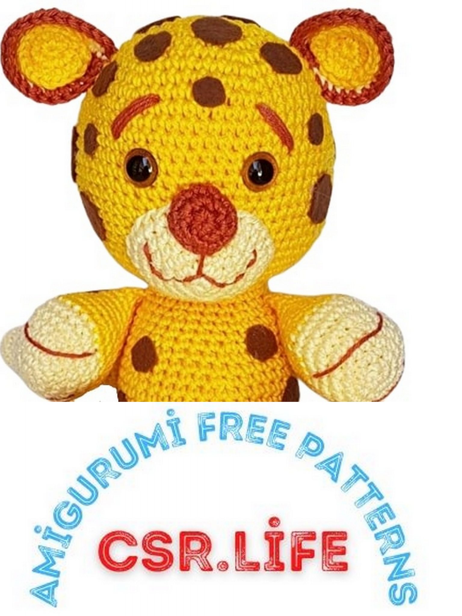 Amigurumi Leopard Free Crochet Pattern - Free Amigurumi Crochet Patterns