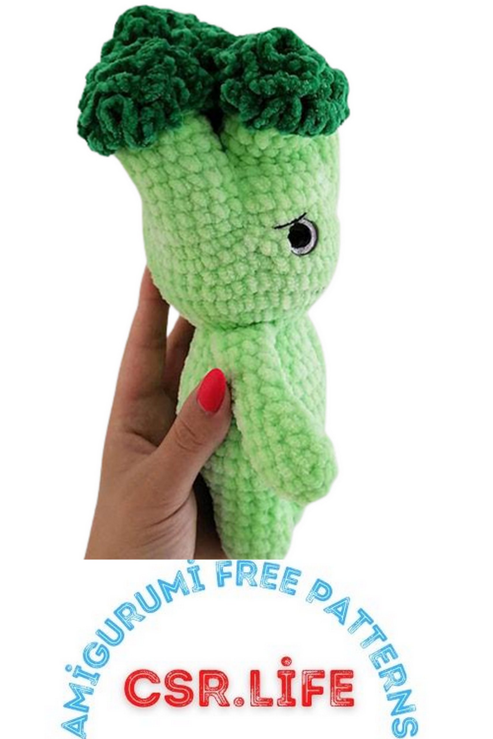 Free Broccoli Man Amigurumi Pattern: Craft Your Veggie Superhero ...
