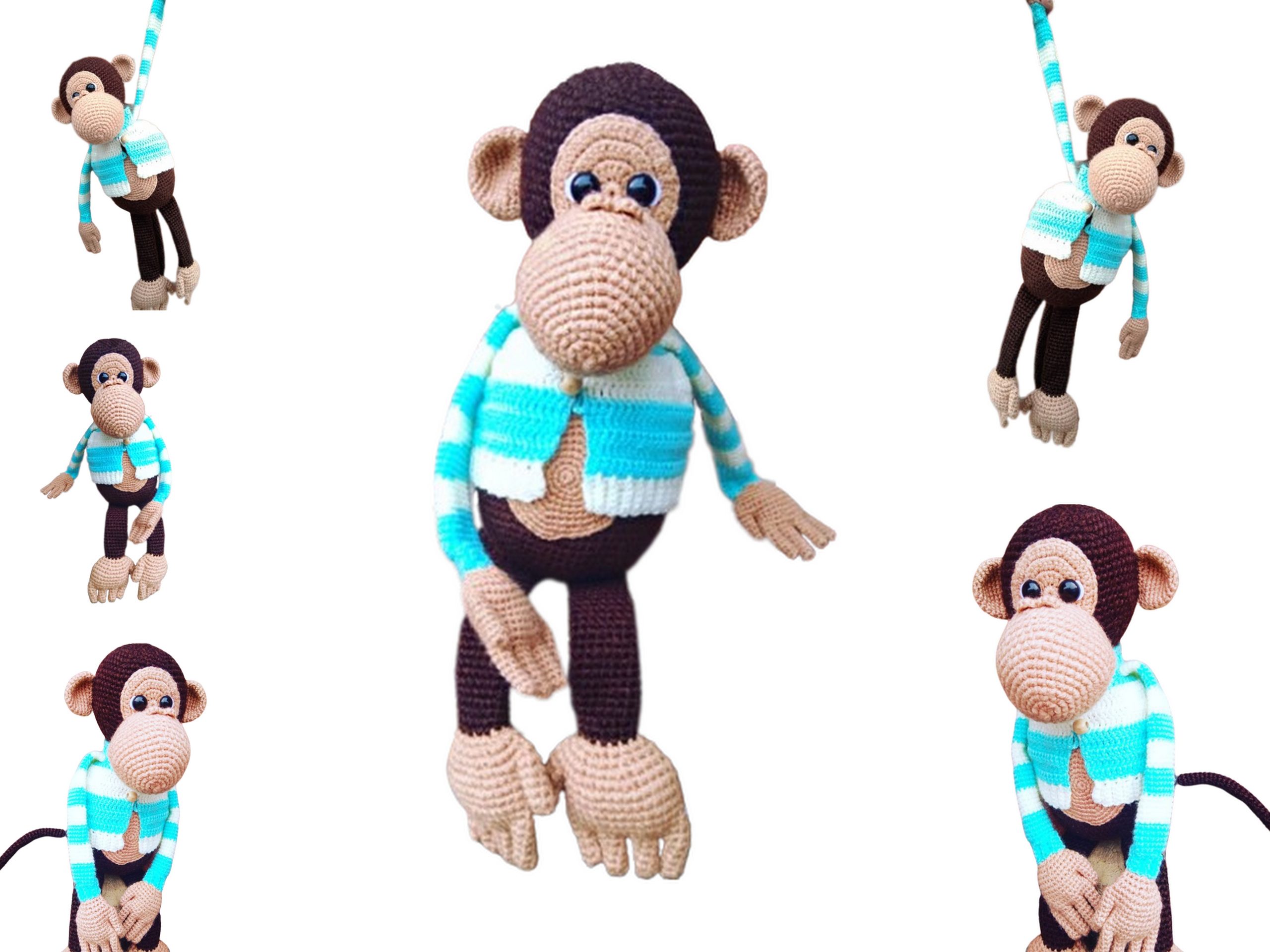 Free Amigurumi Monkey Momo Pattern - Free Amigurumi Crochet Patterns