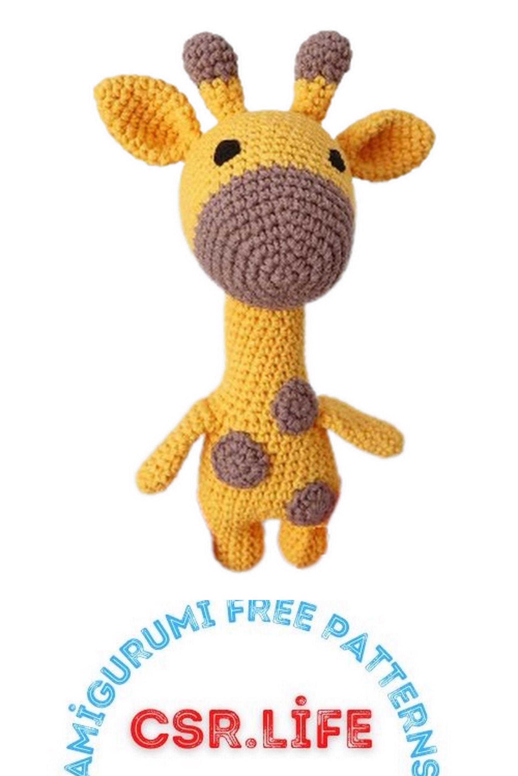 Craft Your Own Adorable Plush Giraffe Amigurumi - Free Crochet Pattern ...