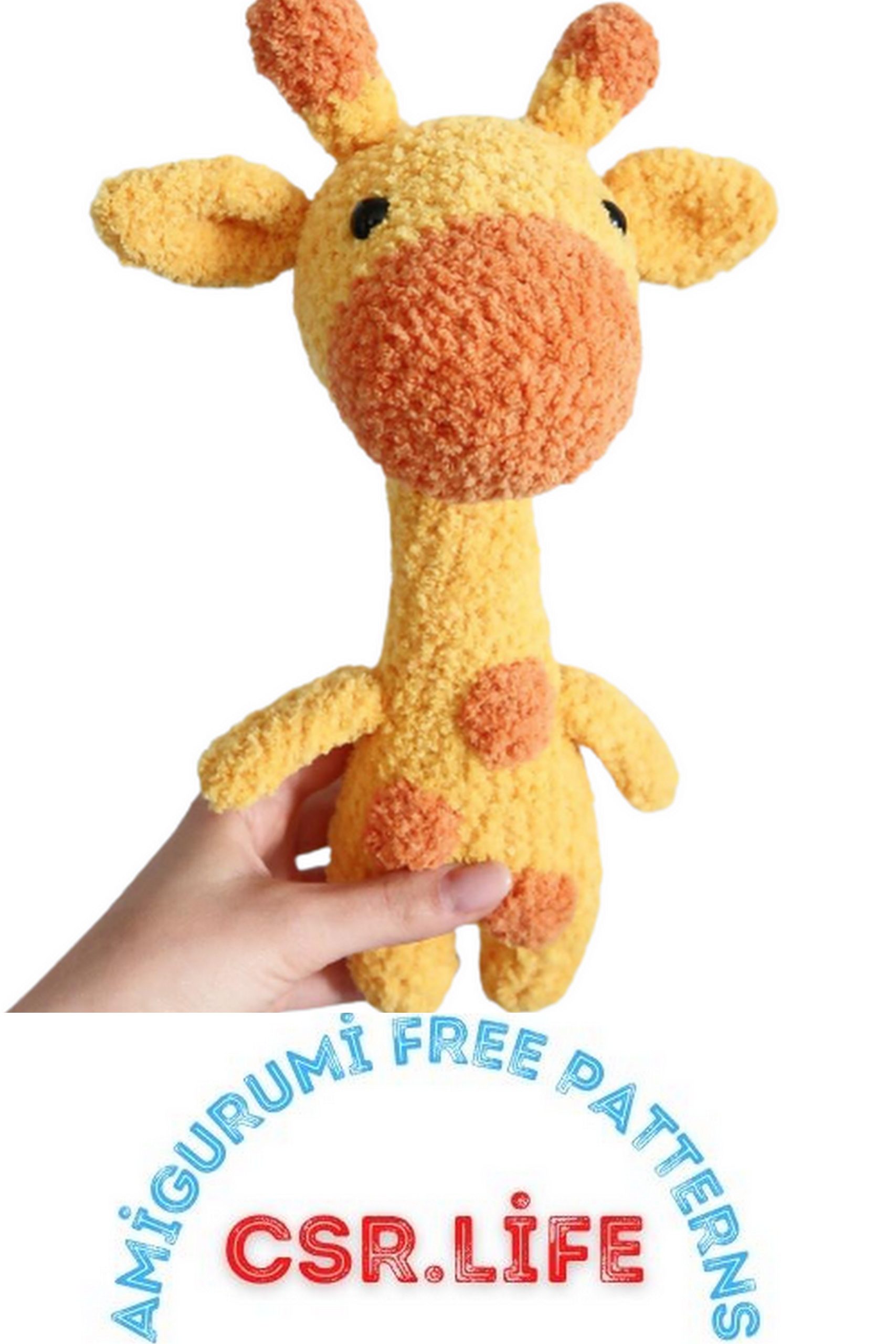 Craft Your Own Adorable Plush Giraffe Amigurumi - Free Crochet Pattern ...