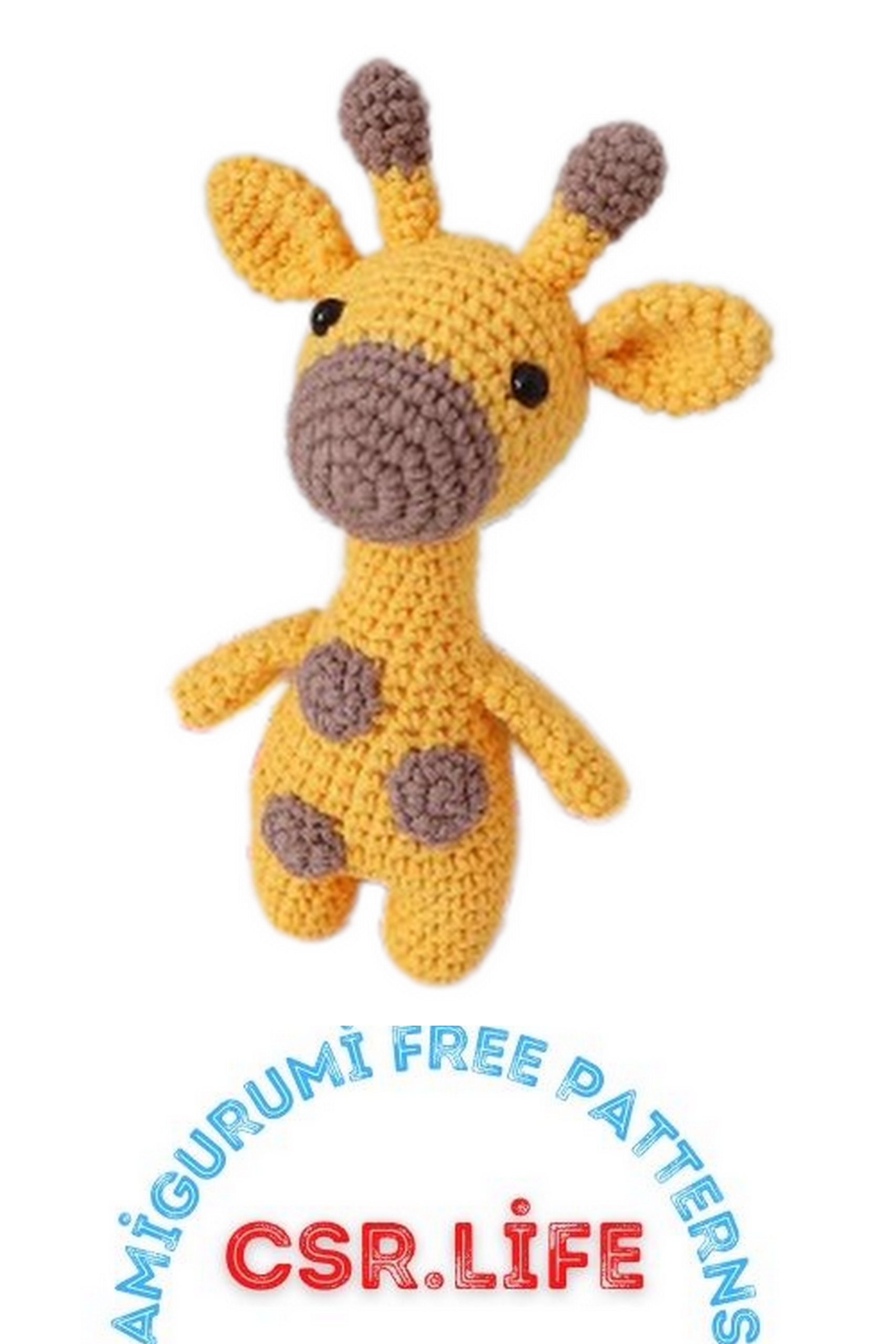 Craft Your Own Adorable Plush Giraffe Amigurumi - Free Crochet Pattern ...