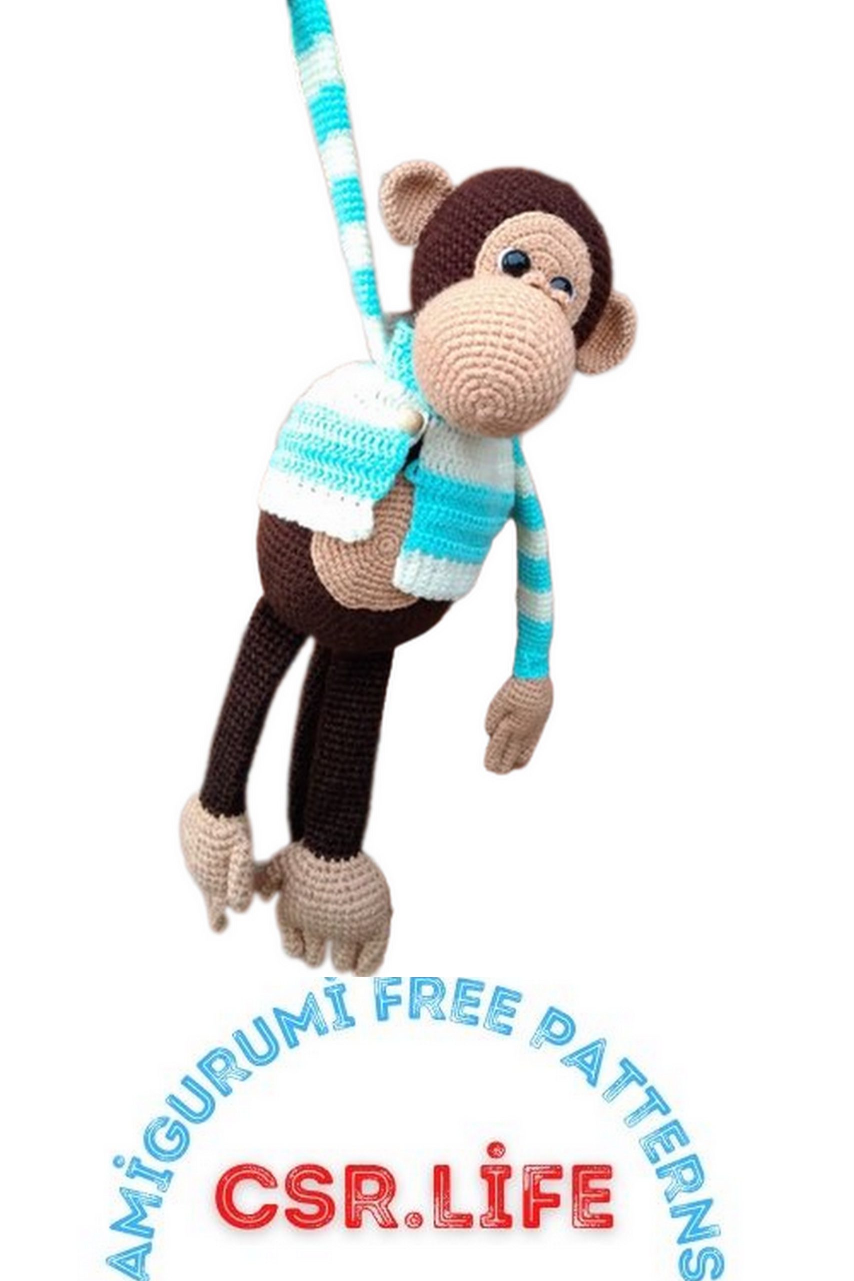 Free Amigurumi Monkey Momo Pattern - Free Amigurumi Crochet Patterns