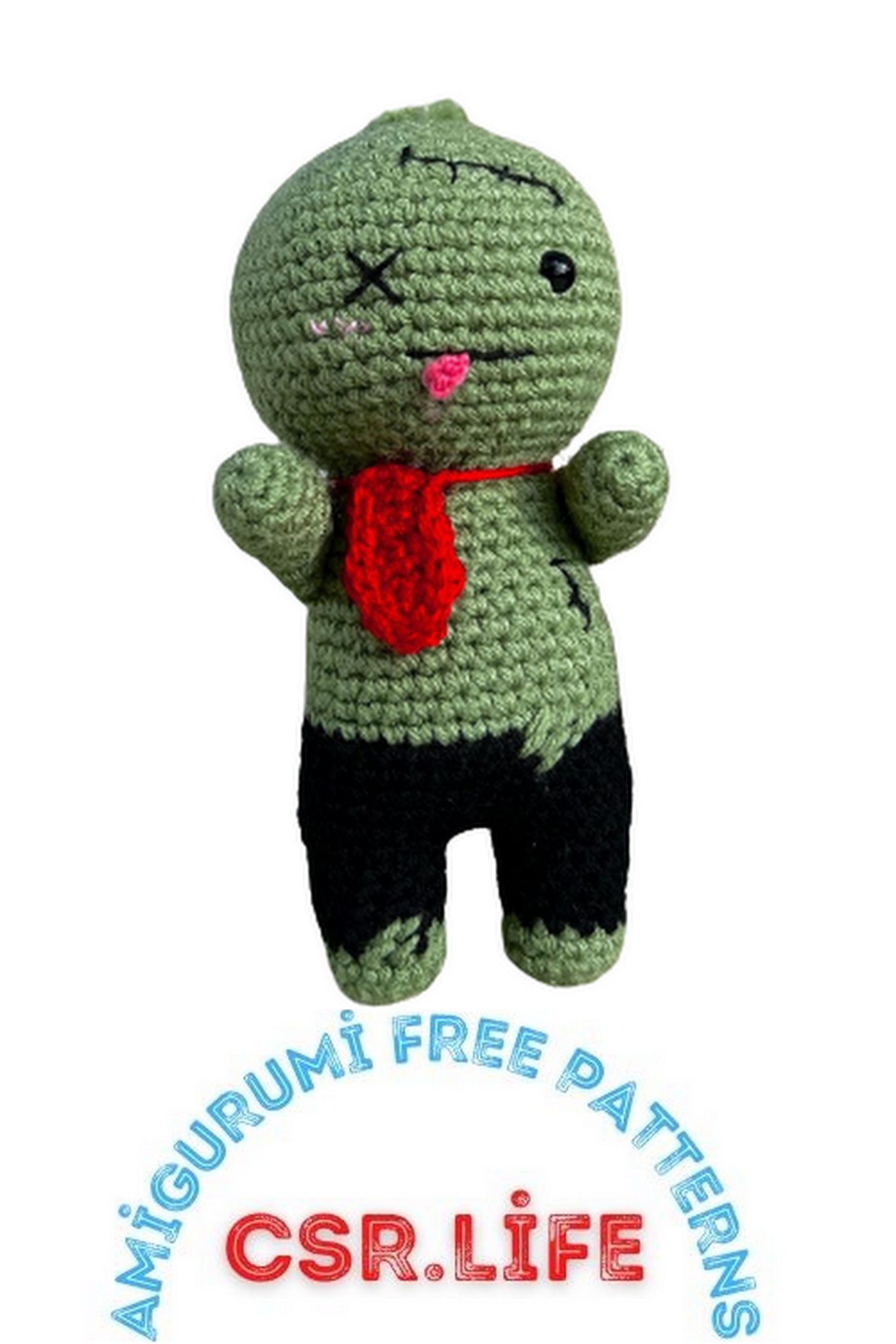 Halloween Zombie Amigurumi Free Pattern | Craft a Spooky, Cute Crochet ...