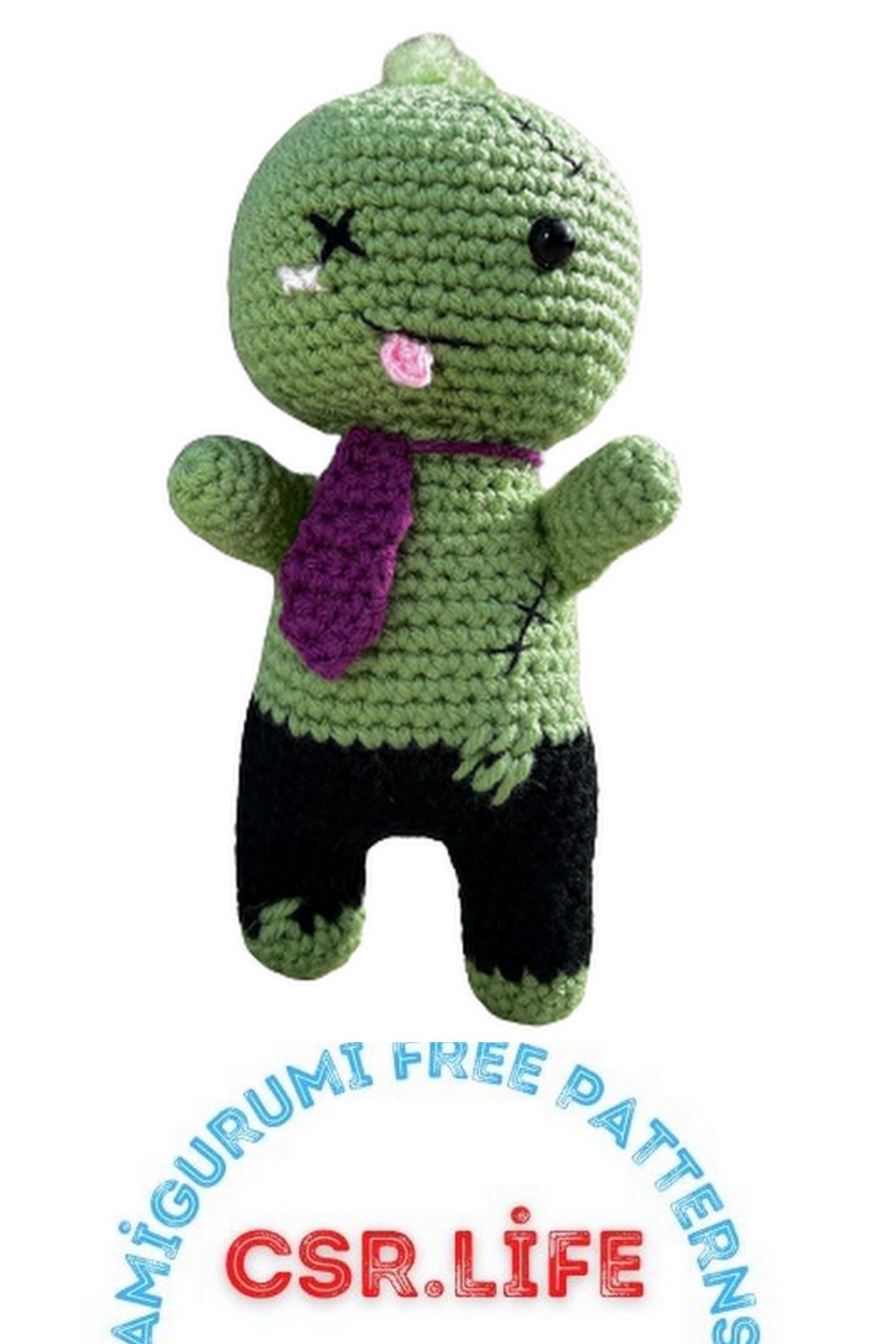 Halloween Zombie Amigurumi Free Pattern | Craft a Spooky, Cute Crochet ...