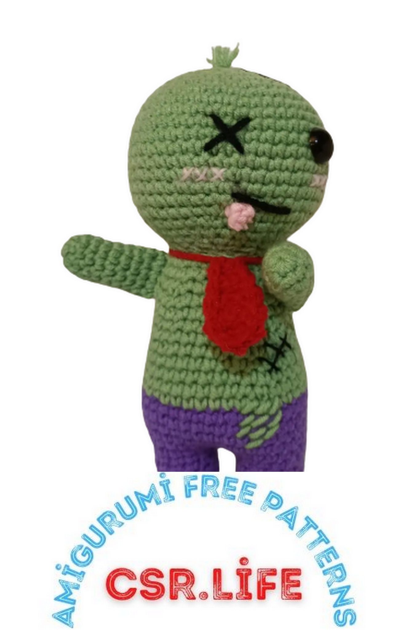 Halloween Zombie Amigurumi Free Pattern | Craft a Spooky, Cute Crochet ...