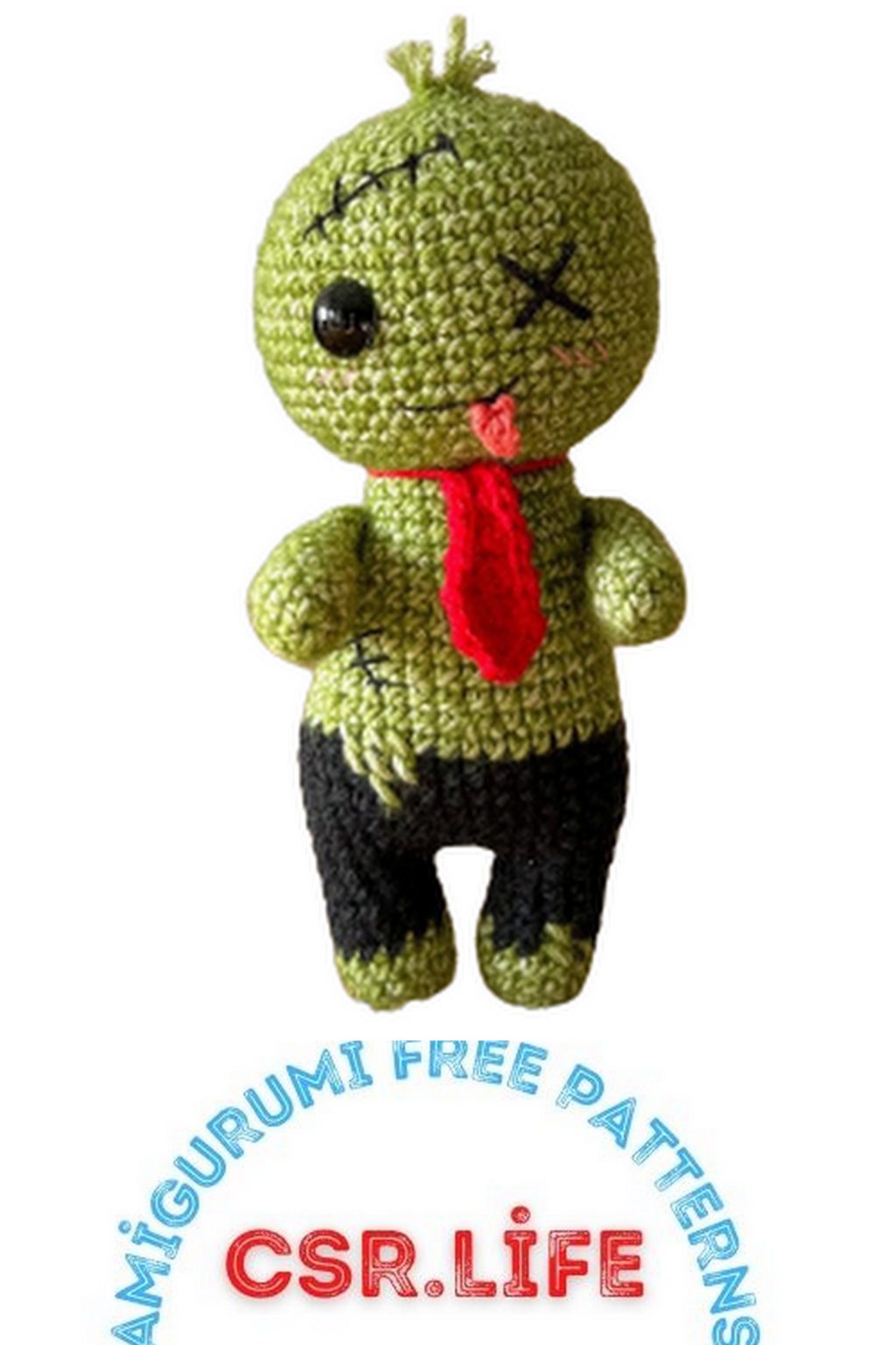 Halloween Zombie Amigurumi Free Pattern | Craft a Spooky, Cute Crochet ...
