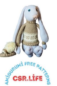 Bunny Bono Amigurumi Free Pattern | Step-by-Step Crochet Tutorial ...
