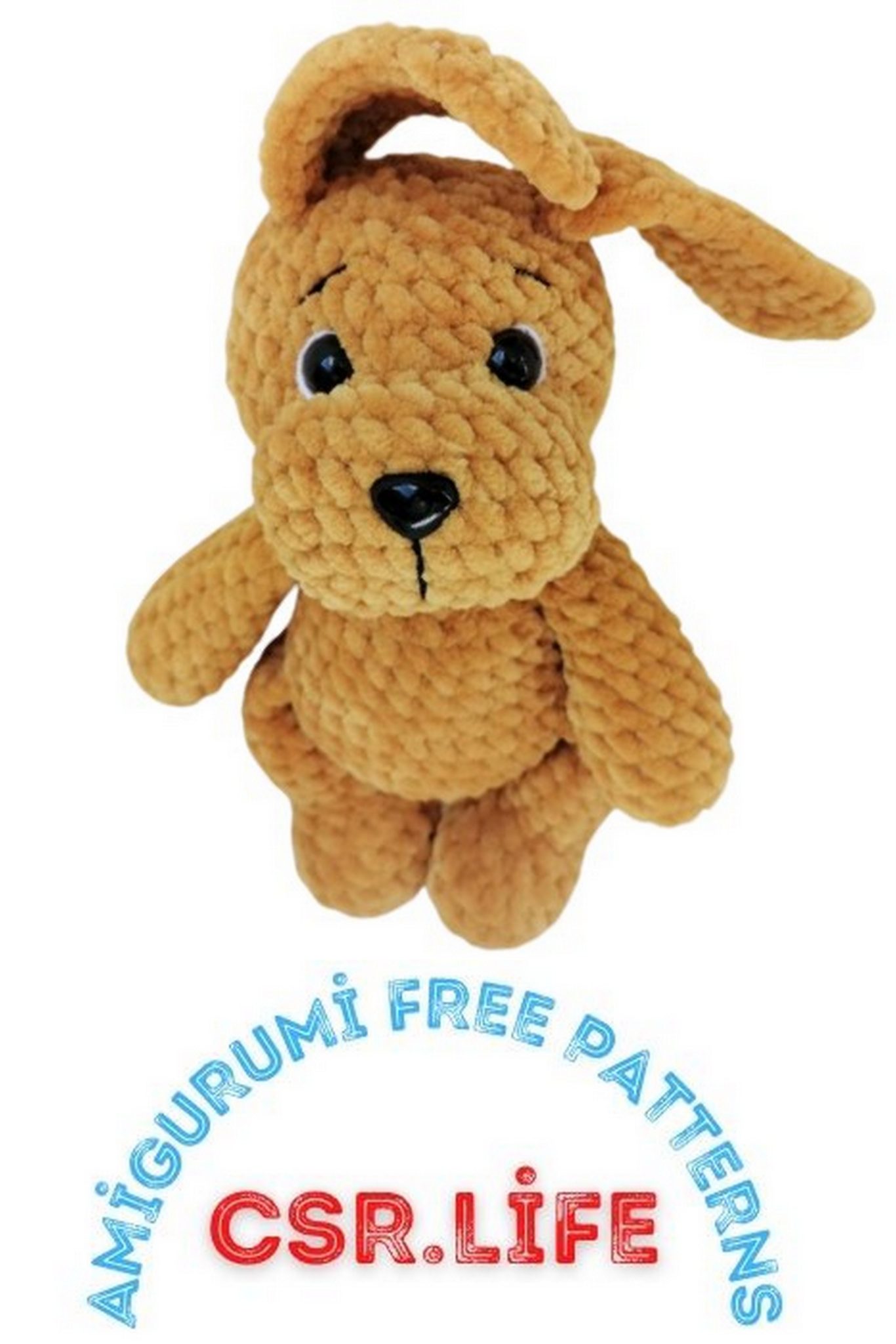 Velvet Plush Puppy Dog Amigurumi Free Pattern - Cozy Crochet Creations ...