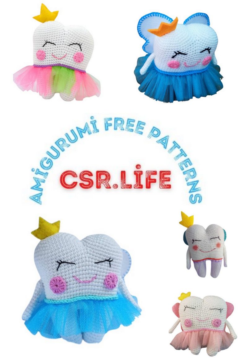 Free Amigurumi Tooth Fairy Pattern: Create Adorable Crochet Magic ...