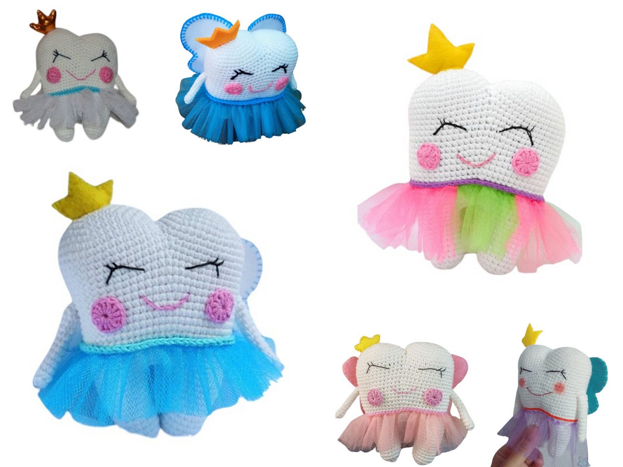 Free Amigurumi Tooth Fairy Pattern: Create Adorable Crochet Magic ...