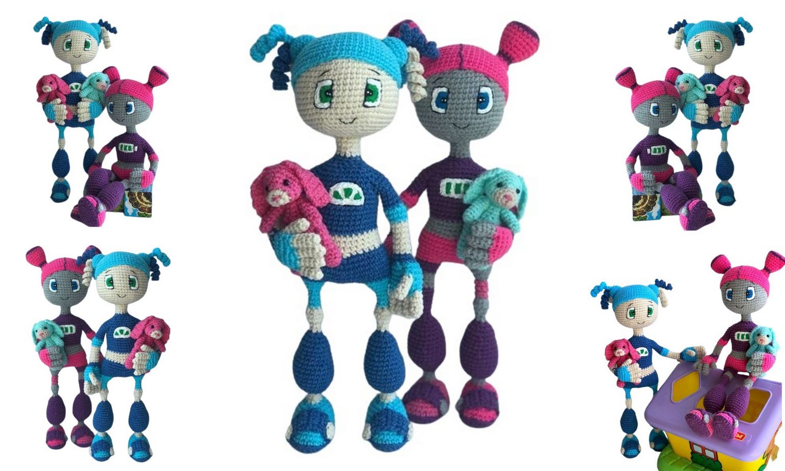 Amigurumi Cartoon Characters Archives - Free Amigurumi Crochet Patterns