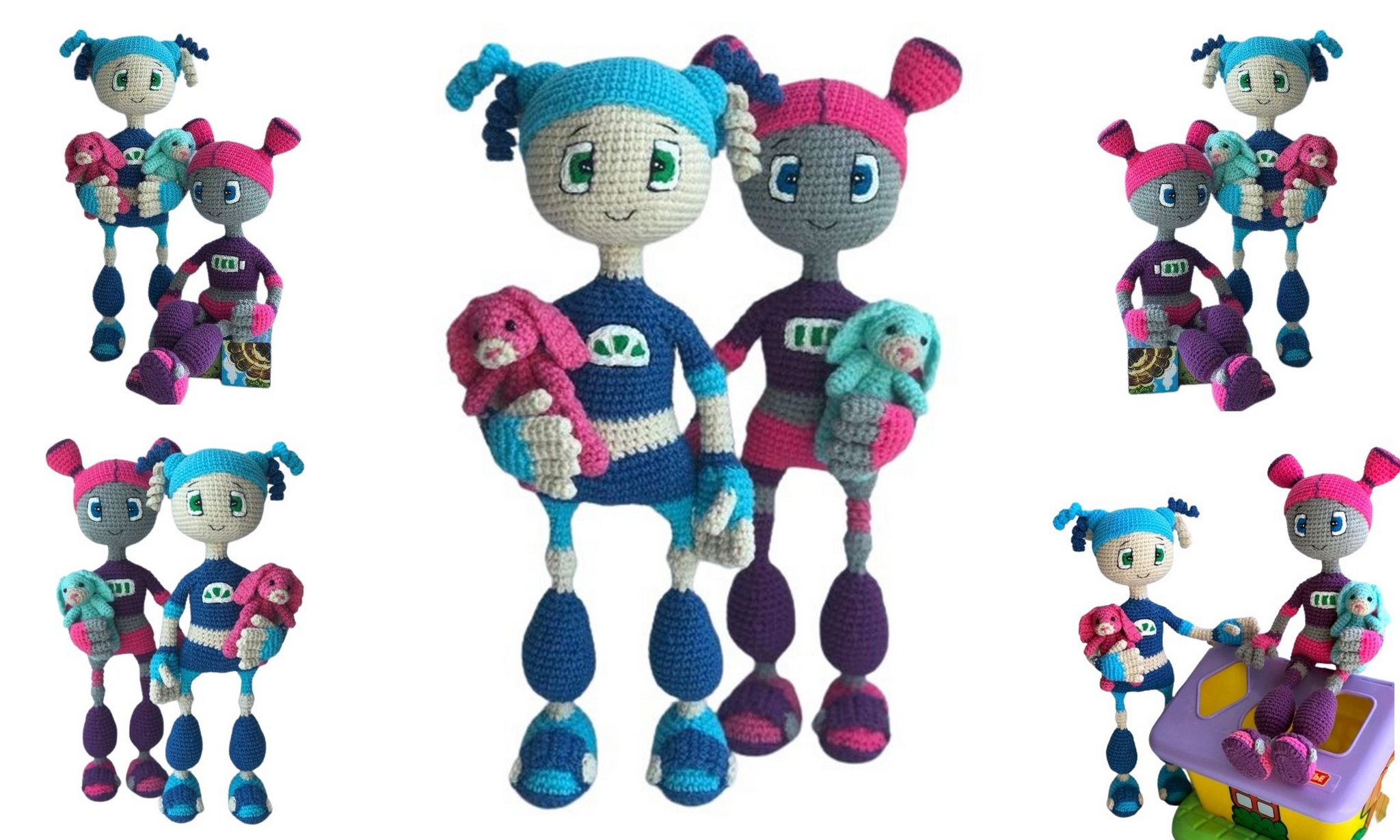 Amigurumi Cartoon Characters Archives - Free Amigurumi Crochet Patterns