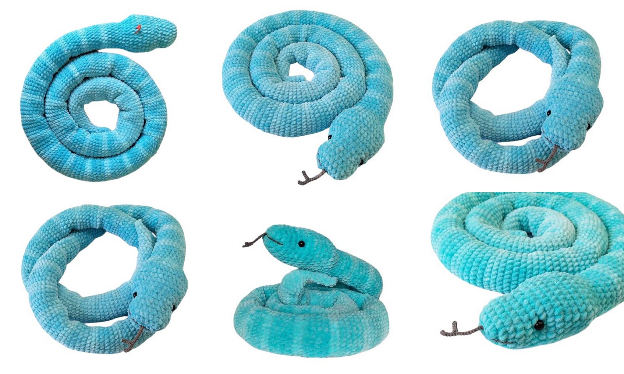 Free Velvet Snake Amigurumi Pattern - Crochet Your Own Cuddly Serpent ...