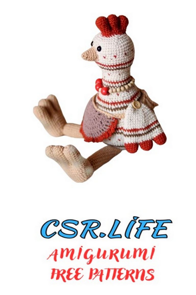 Adorable Freckled Chicken Amigurumi: Free Crochet Pattern - Free ...