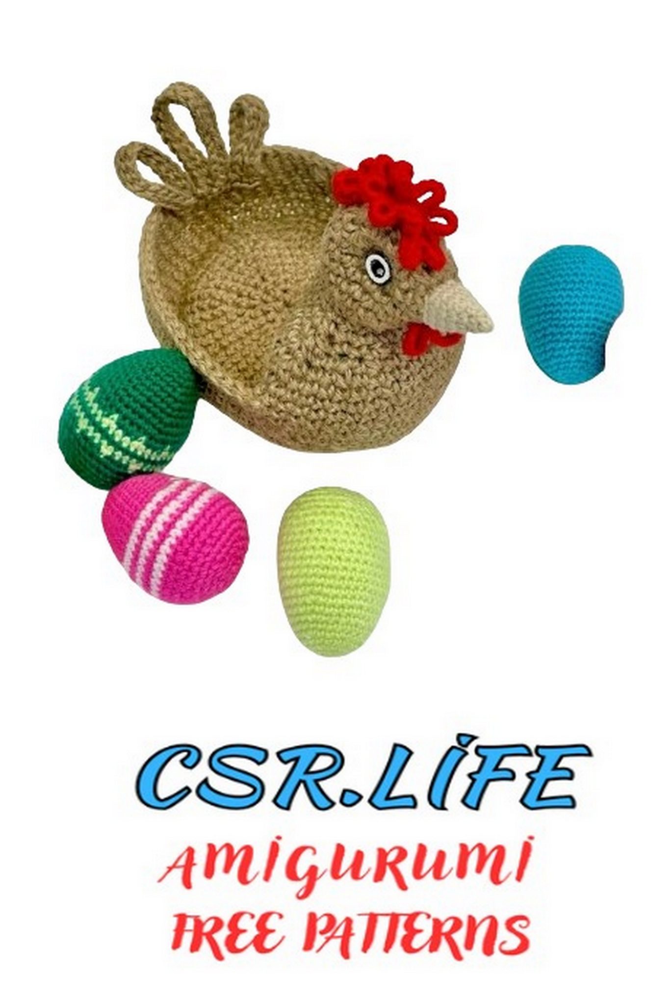 Adorable Easter Basket Chicken Amigurumi Free Pattern for Your Next ...