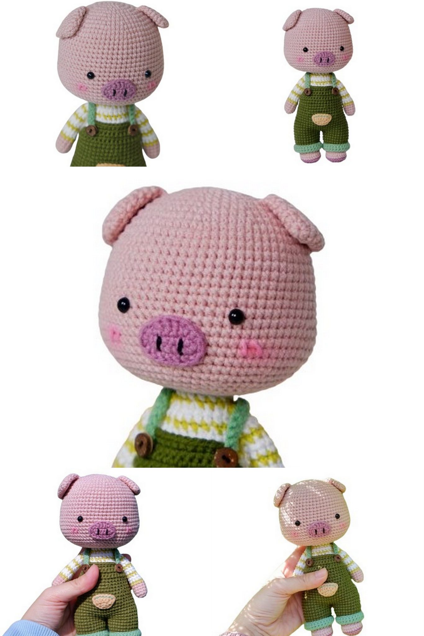 Free Cute Pig Amigurumi Pattern - Easy and Adorable Crochet Tutorial ...