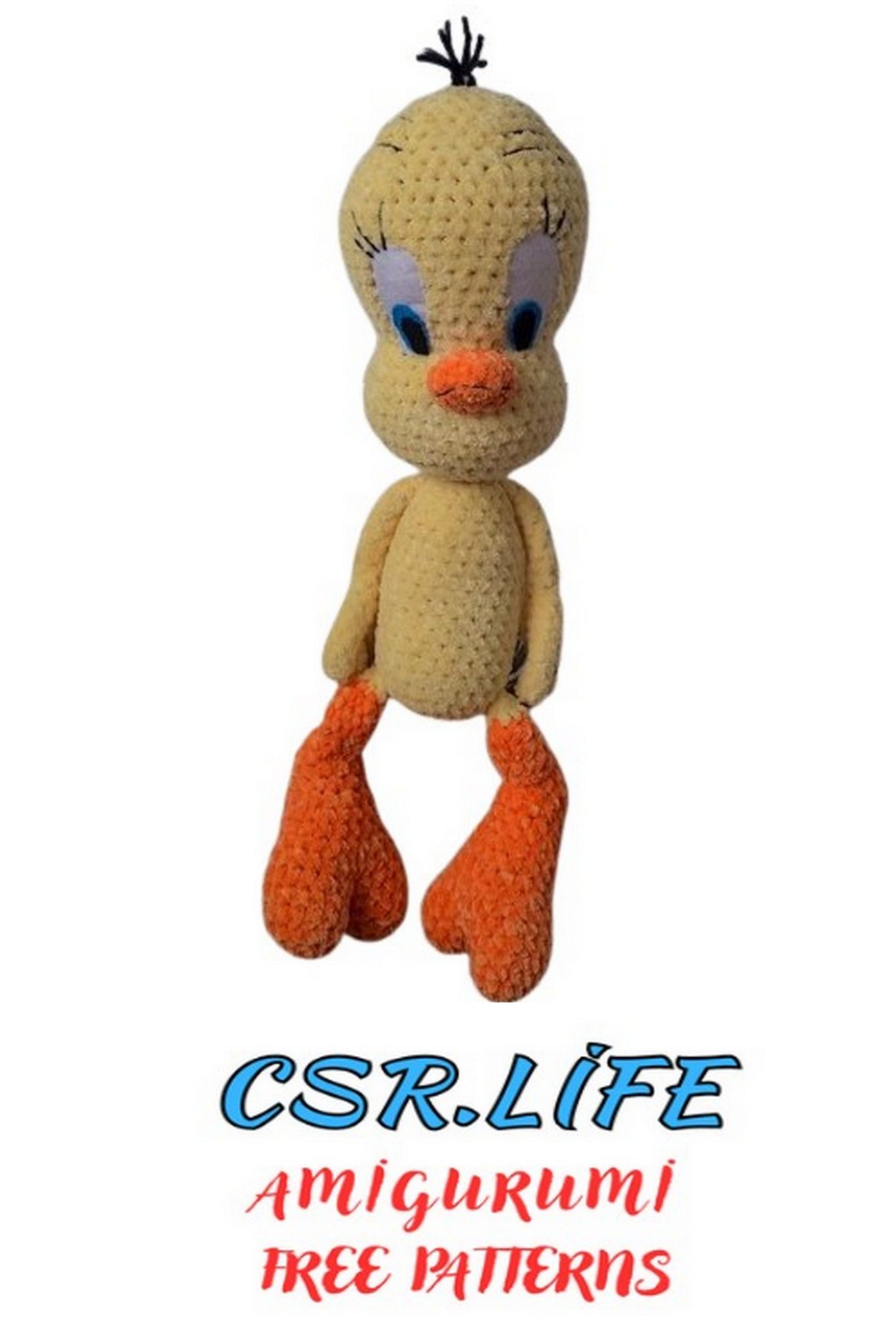 Cute Tweety Amigurumi Free Pattern - Crochet Tutorial - Free Amigurumi ...