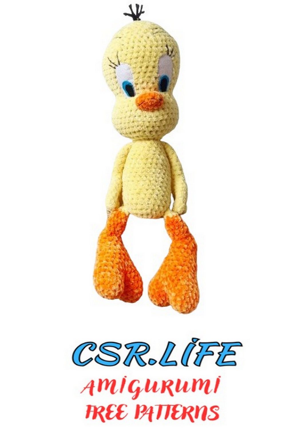 Cute Tweety Amigurumi Free Pattern - Crochet Tutorial - Free Amigurumi ...