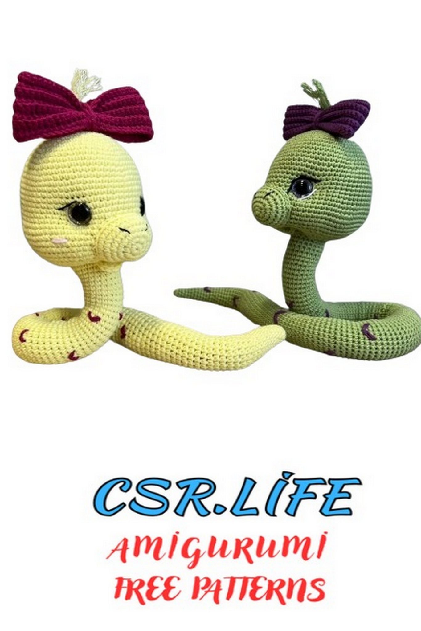 Cute Snake Amigurumi Free Pattern - Crochet Tutorial - Free Amigurumi ...