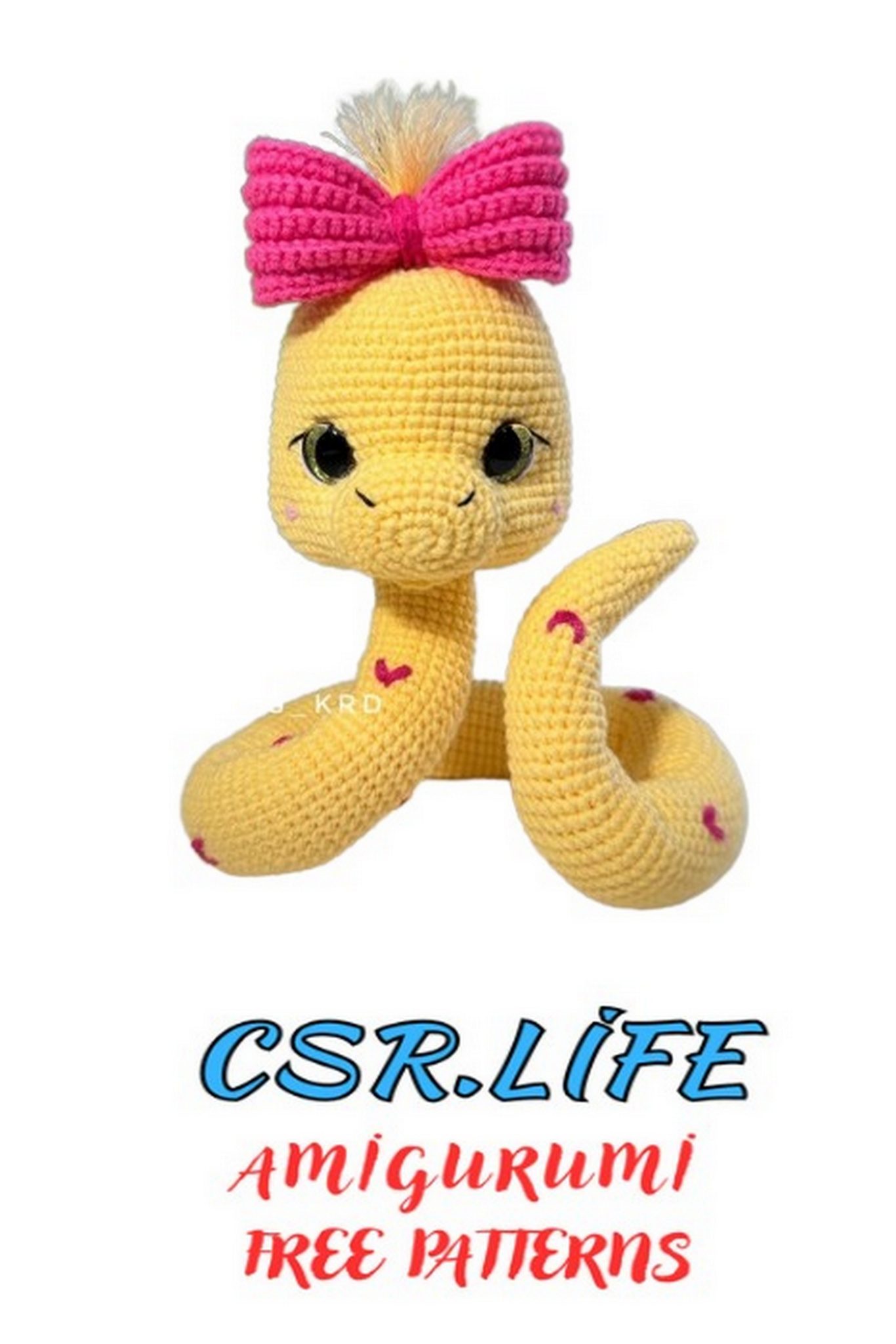Cute Snake Amigurumi Free Pattern - Crochet Tutorial - Free Amigurumi ...